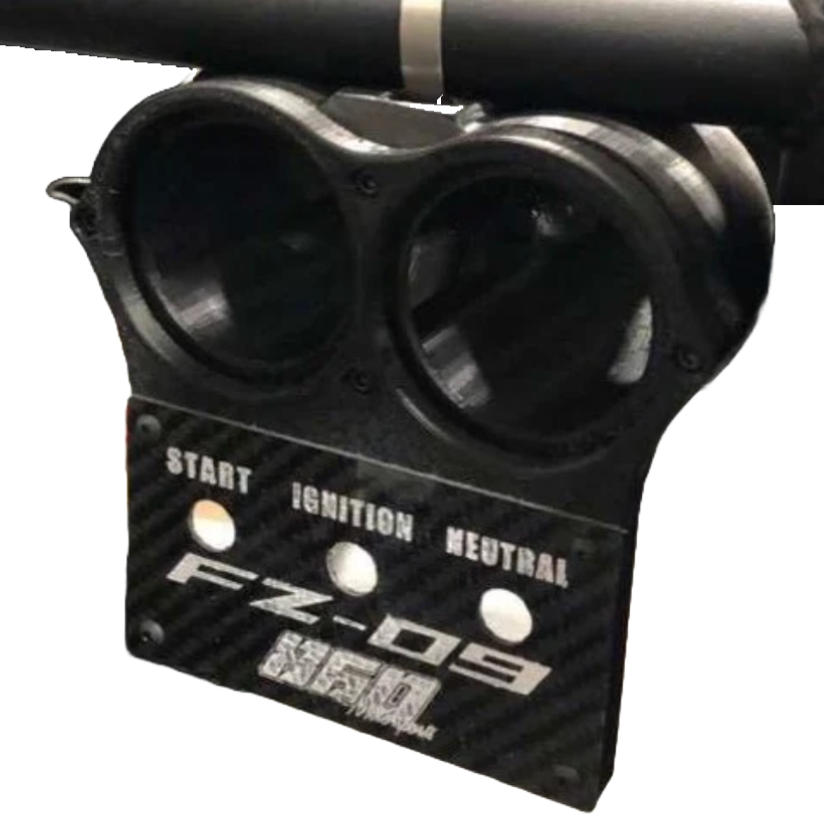 FZ09 and MT09 Gauge Cluster / Switch Panel | 860 Motorsports